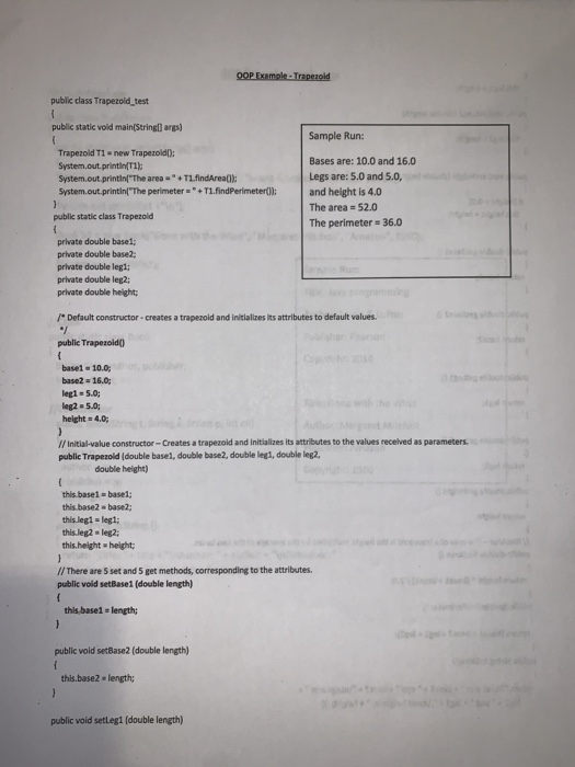 Solved Pleqse run this program in JGRASP and take a | Chegg.com