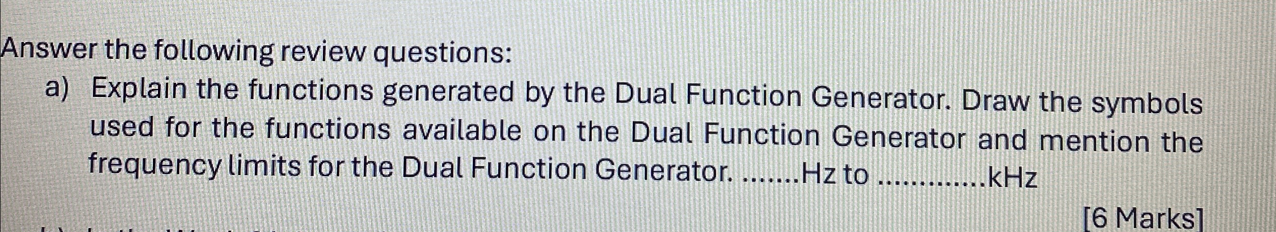 Solved Please don't use AI tool, and draw to me the sketch | Chegg.com