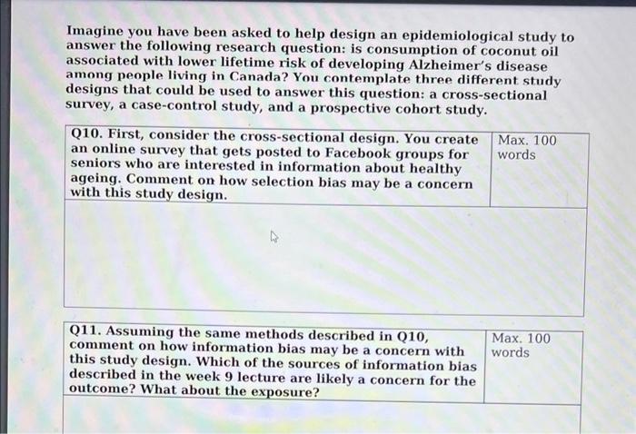 Solved Imagine you have been asked to help design an | Chegg.com