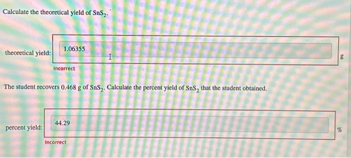 Solved Tin(IV) sulfide, SnS2, a yellow pigment, can be | Chegg.com