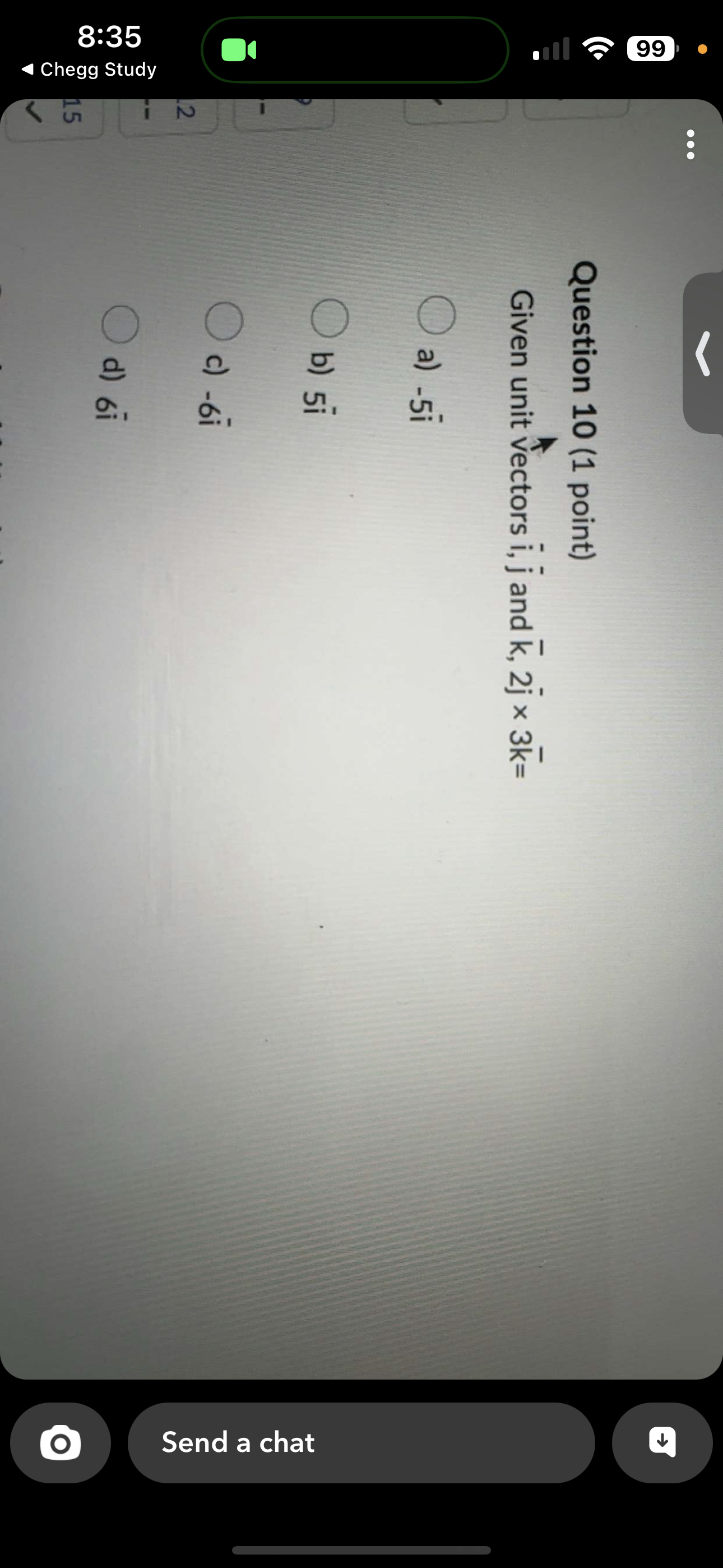 Solved Chegg Study299ज000 G?OSend a chat | Chegg.com