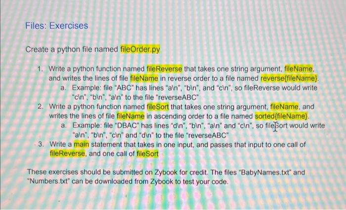 Solved Files are named locations on disk to store related | Chegg.com