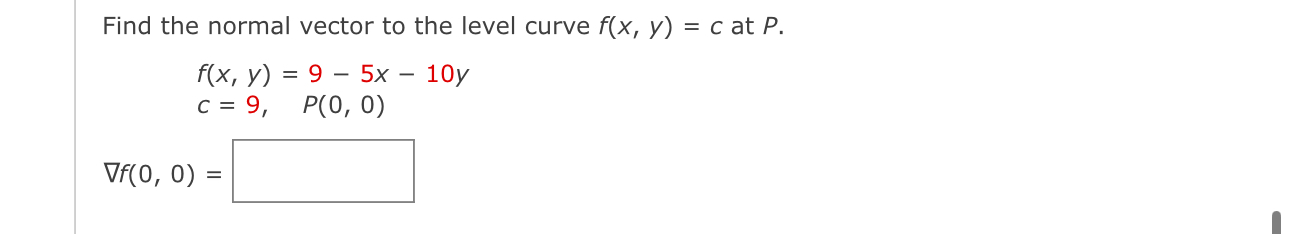Find the normal vector to the level curve f(x,y)=c | Chegg.com