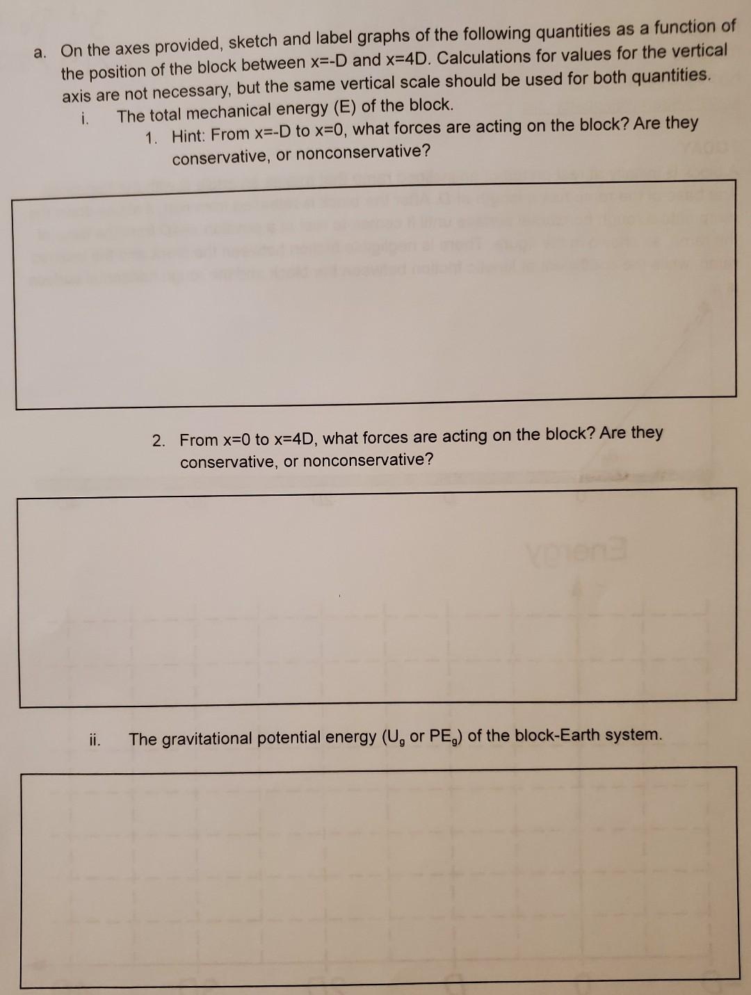 Solved A block is initially at rest on top of an inclined | Chegg.com