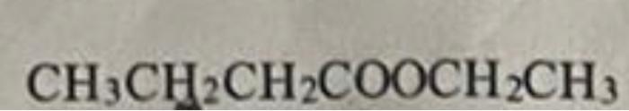 Solved CH3CH2CH2COOCH2CH3 | Chegg.com