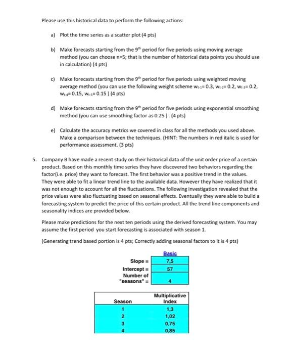 Solved Part B 1. A company that produces fruits and | Chegg.com