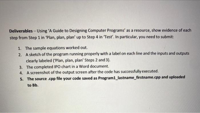 Solved Csc 170 Computer Programming The Goal Of