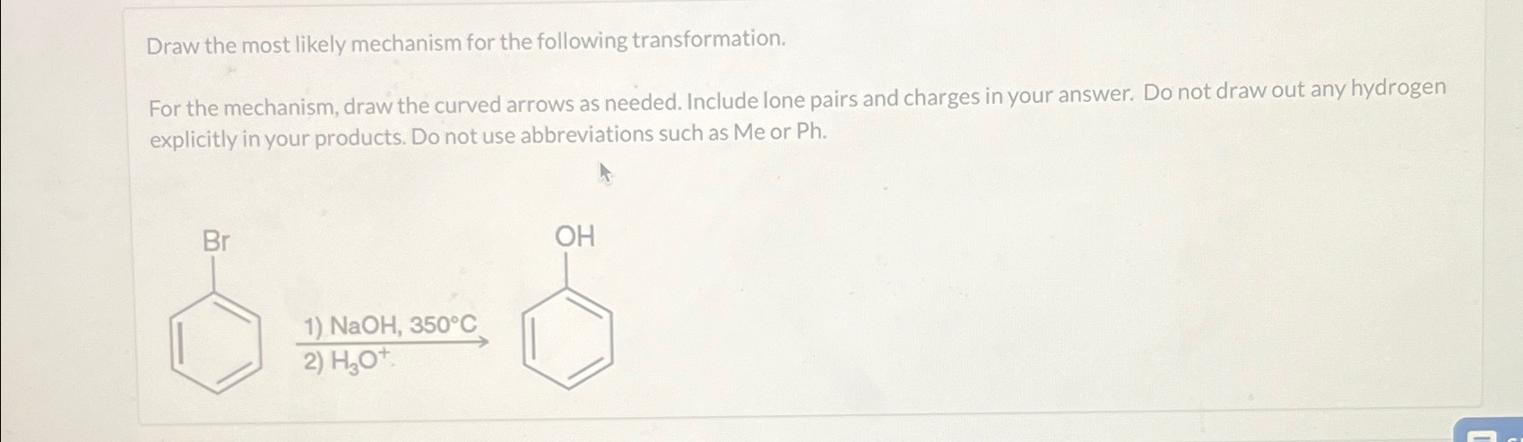 Solved Draw the most likely mechanism for the following | Chegg.com