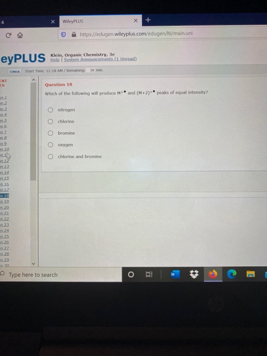 Solved х WileyPLUS x + https://edugen | Chegg.com