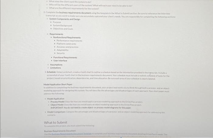 Solved CS 255 Project One Guidelines and Rubric Competency | Chegg.com