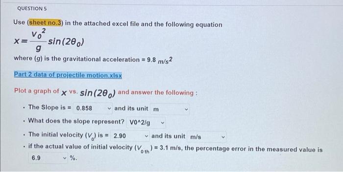 Solved QUESTIONS Use (sheet no.3) in the attached excel file | Chegg.com