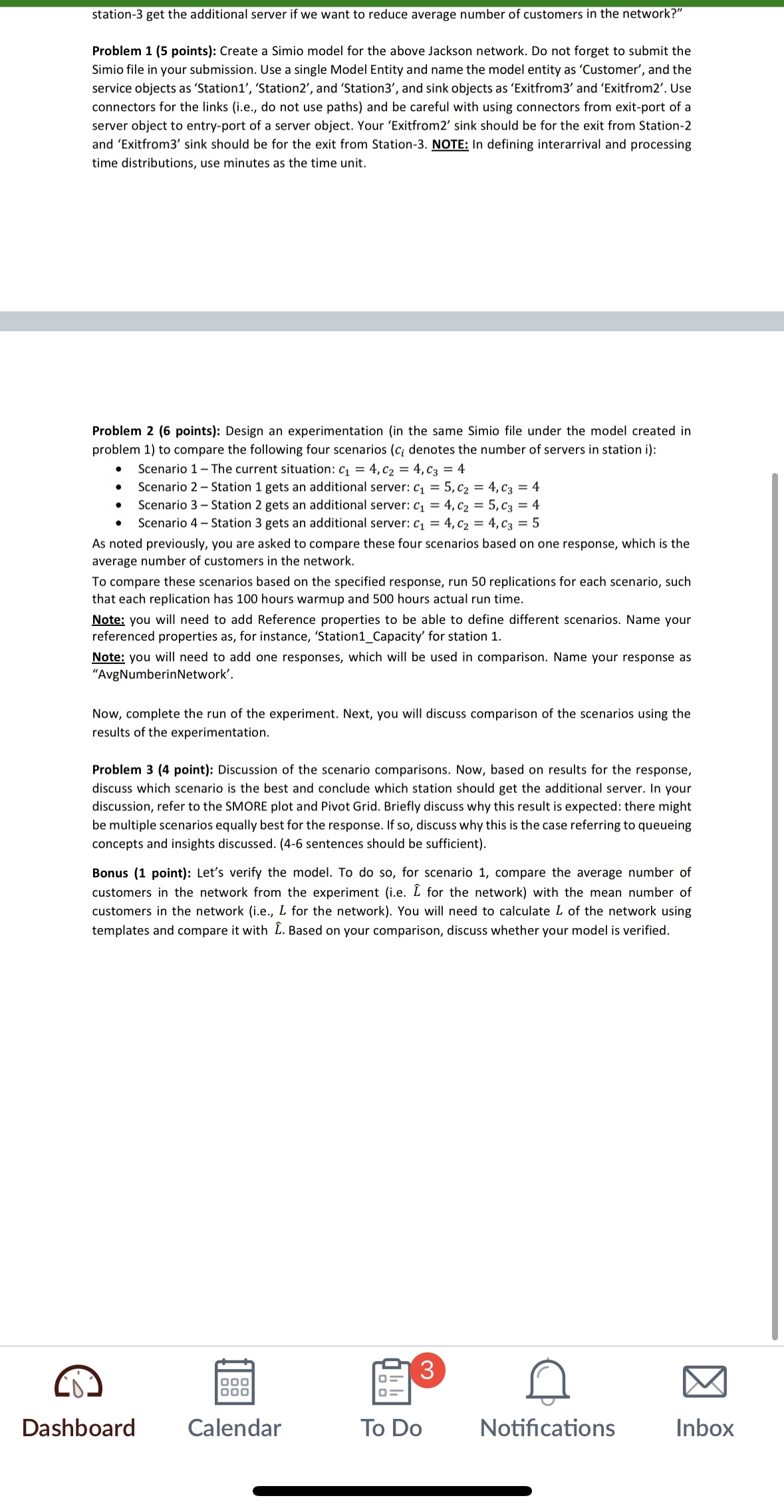 Solved Show Simio pics please :)Submission: Submit the | Chegg.com