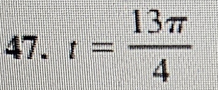 Solved 41-54 ﻿Terminal Points and Reference Numbers Find (a) | Chegg.com