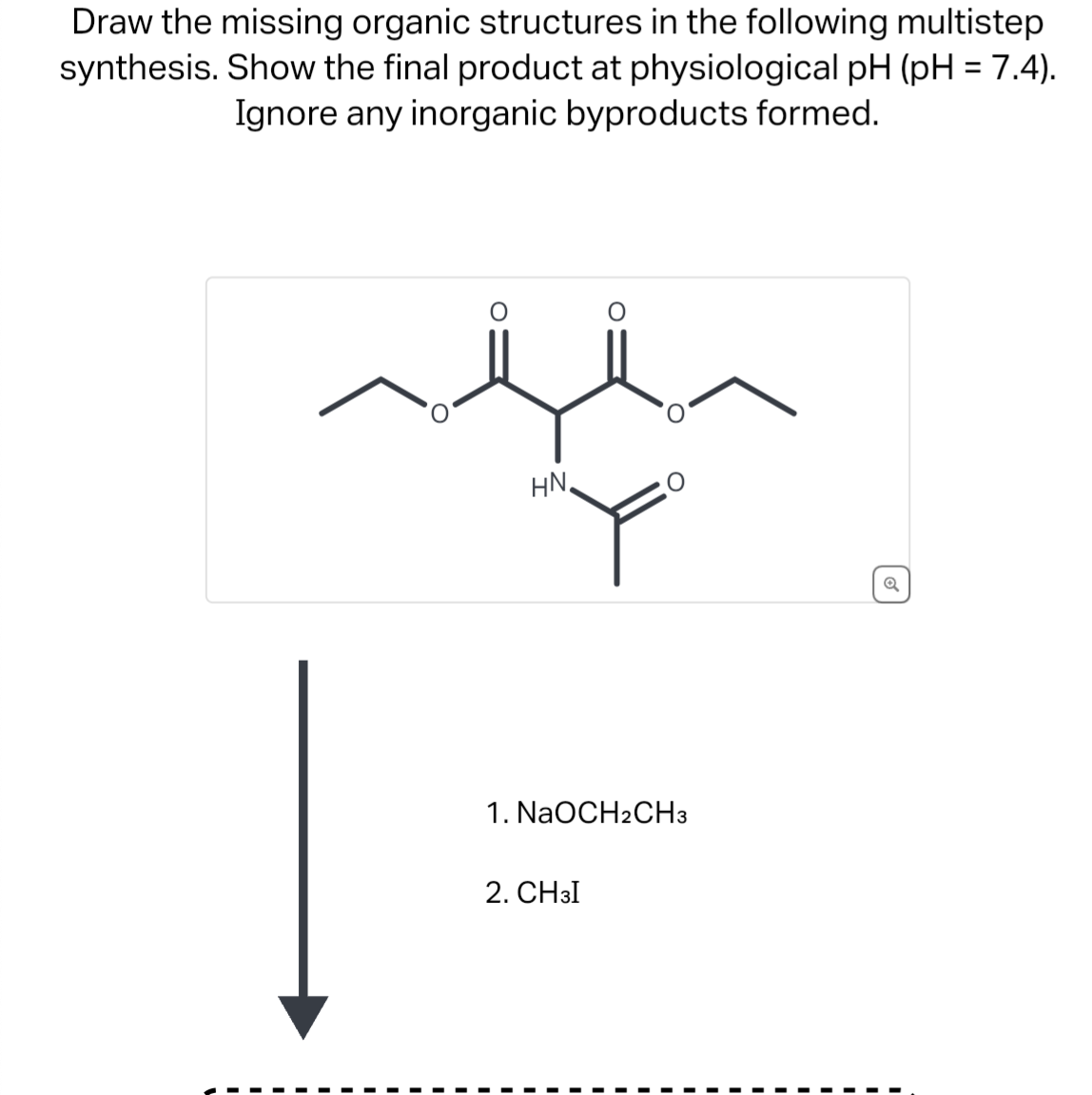 Solved Draw the missing organic structures in the following | Chegg.com