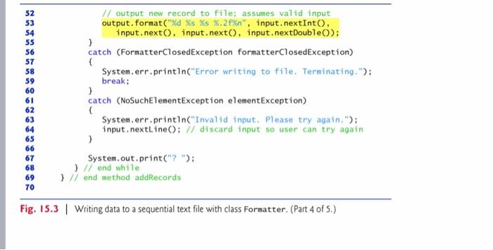 Solved Class Formatter This class provides layout | Chegg.com