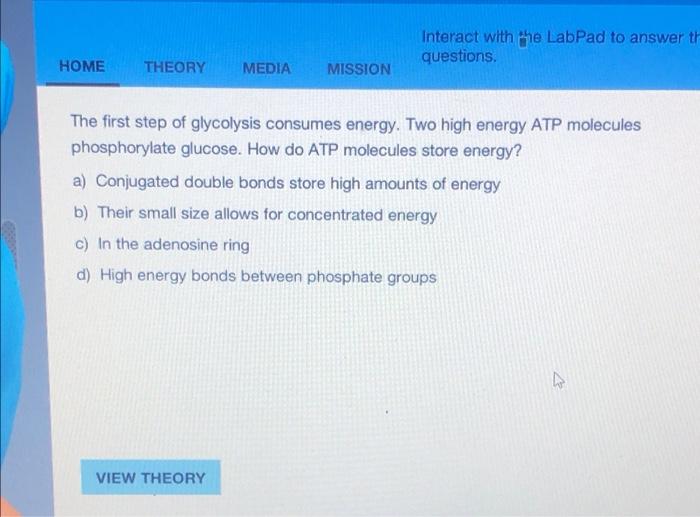Solved Interact with the LabPad to answer th questions. HOME | Chegg.com