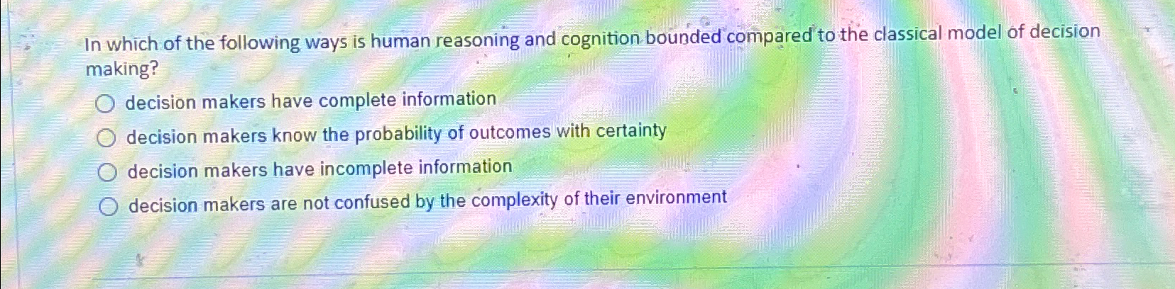 Solved In which of the following ways is human reasoning and | Chegg.com