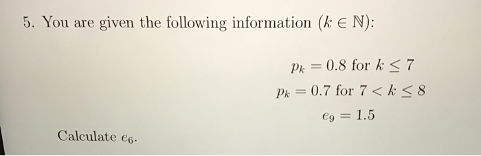 Solved Actuarial science problem. p is the probability of | Chegg.com