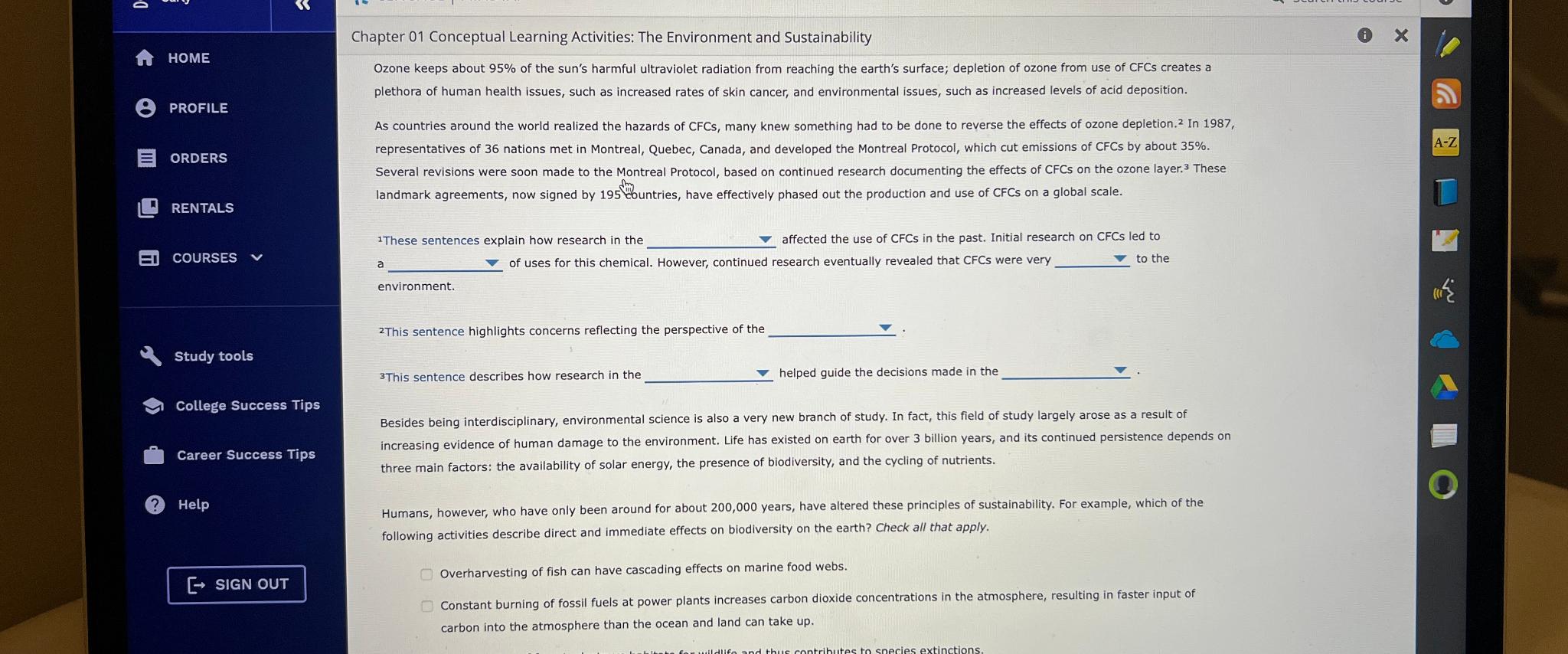 Solved Chapter 01 ﻿Conceptual Learning Activities: The | Chegg.com