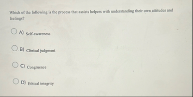 Solved Which of the following is the process that assists | Chegg.com