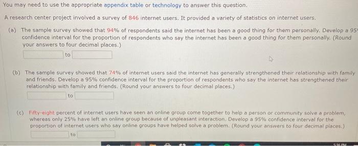 Solved You may need to use the appropriate appendix table or | Chegg.com