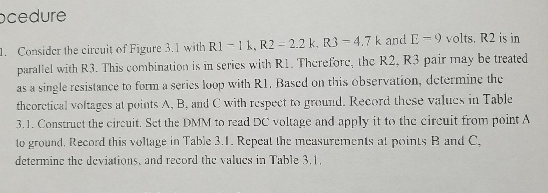 Solved Part A: Series-Parallel DC Circuits Objective This | Chegg.com