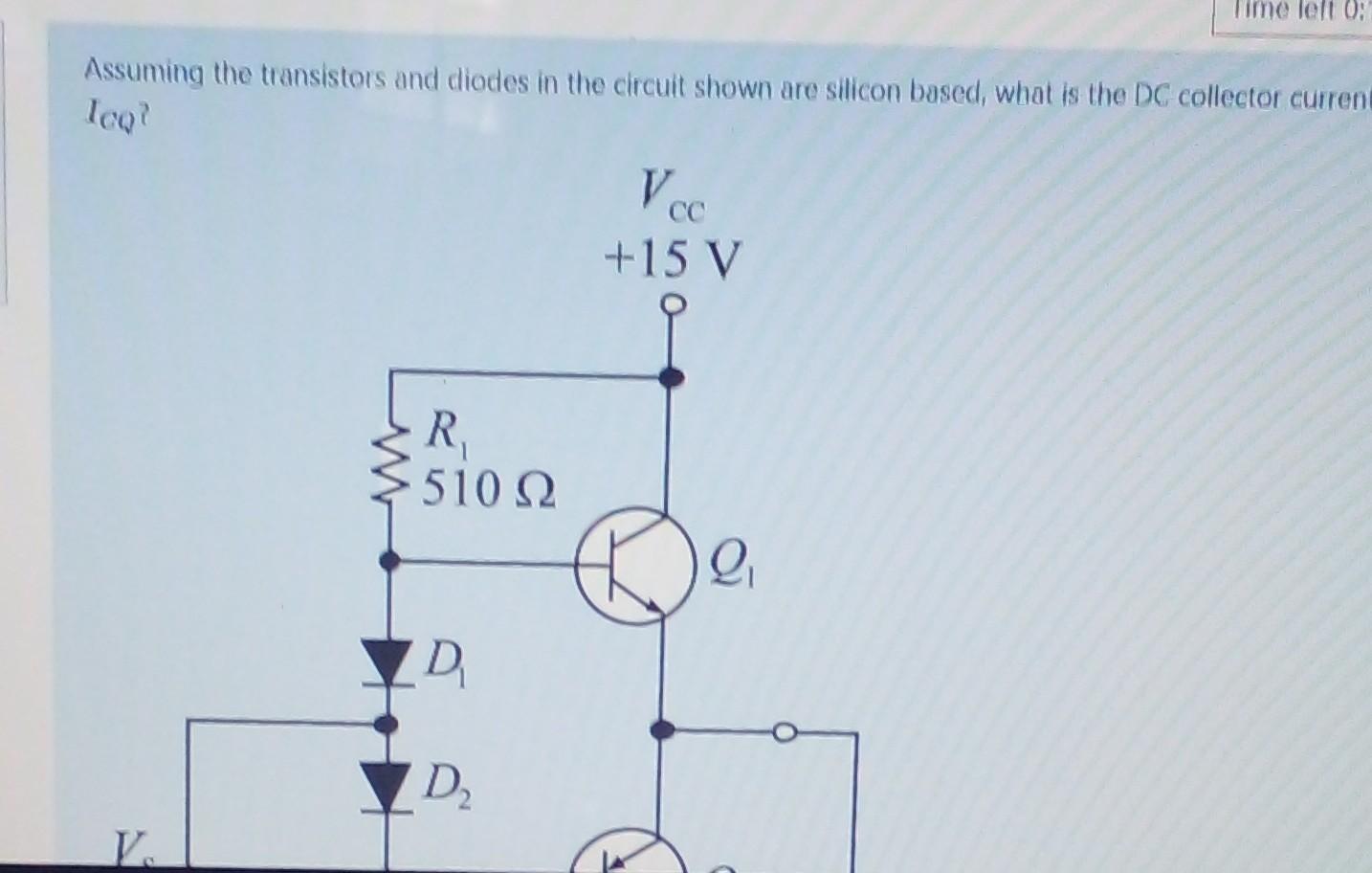 Solved Assuming the transistors and diodes in the circuit | Chegg.com