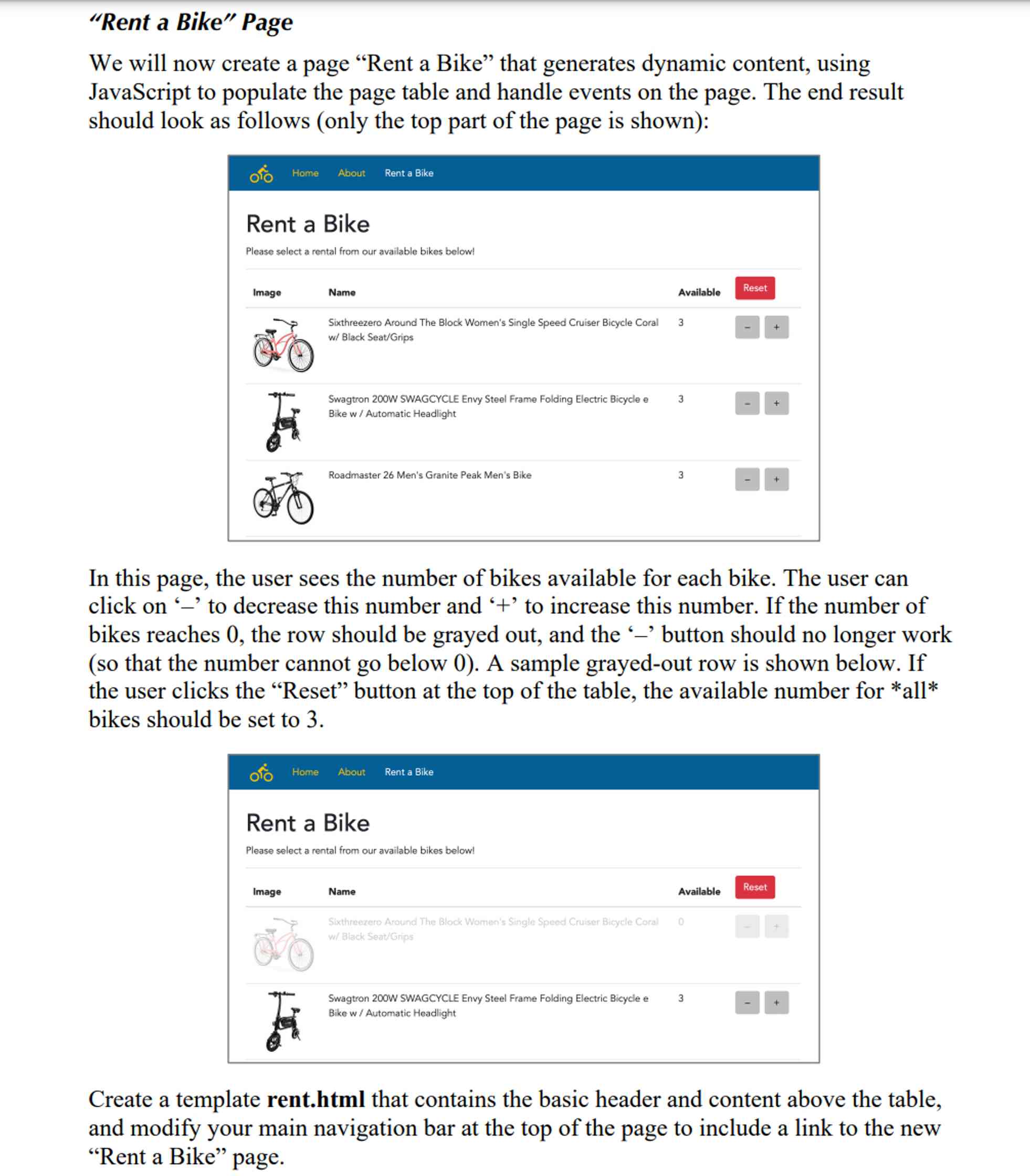 Solved CS 530: Developing User InterfacesAssignment | Chegg.com