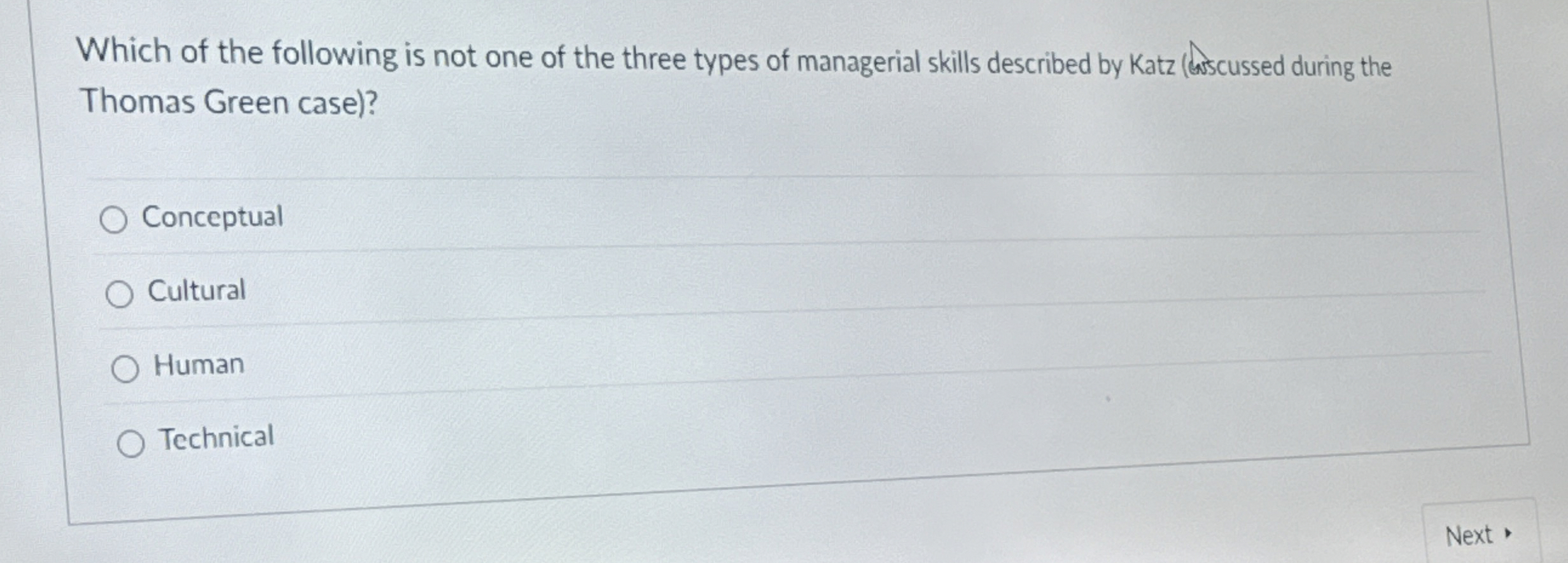 Solved Which of the following is not one of the three types | Chegg.com