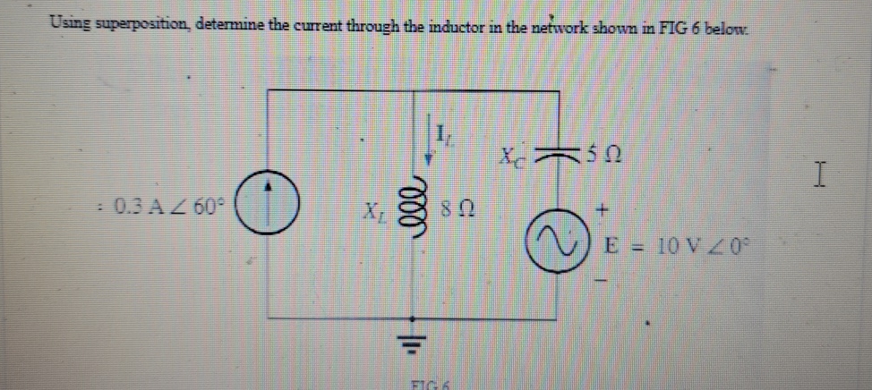 Solved Using superposition, determine the current through | Chegg.com