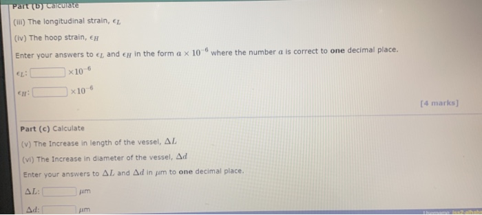 Solved The pressure vessel shown above is made from 3 mm | Chegg.com