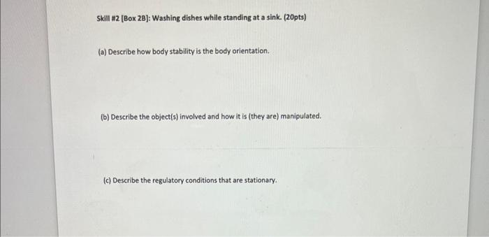 Solved Gentile's Taxonomy of Motor Skills LOOK AT IMAGE | Chegg.com