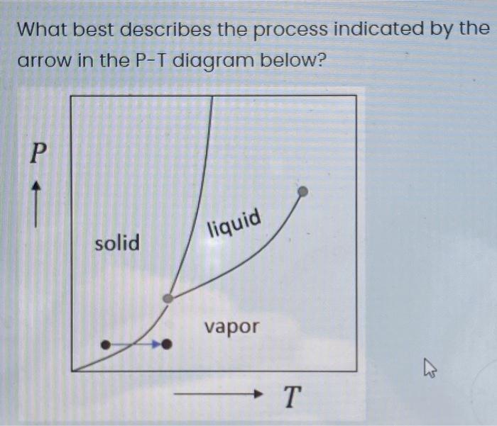 Solved What best describes the process indicated by the | Chegg.com