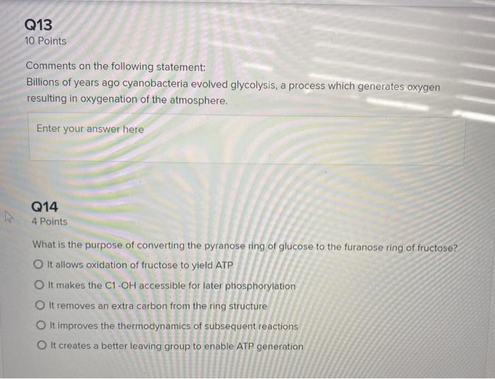 Solved Q13 10 Points Comments on the following statement: | Chegg.com