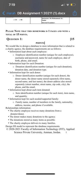 Solved 7:19 | Chegg.com