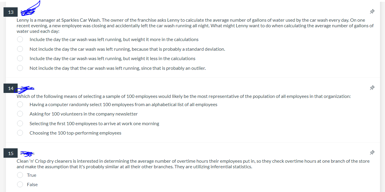 Solved 13 Lenny is a manager at Sparkles Car Wash. The owner | Chegg.com