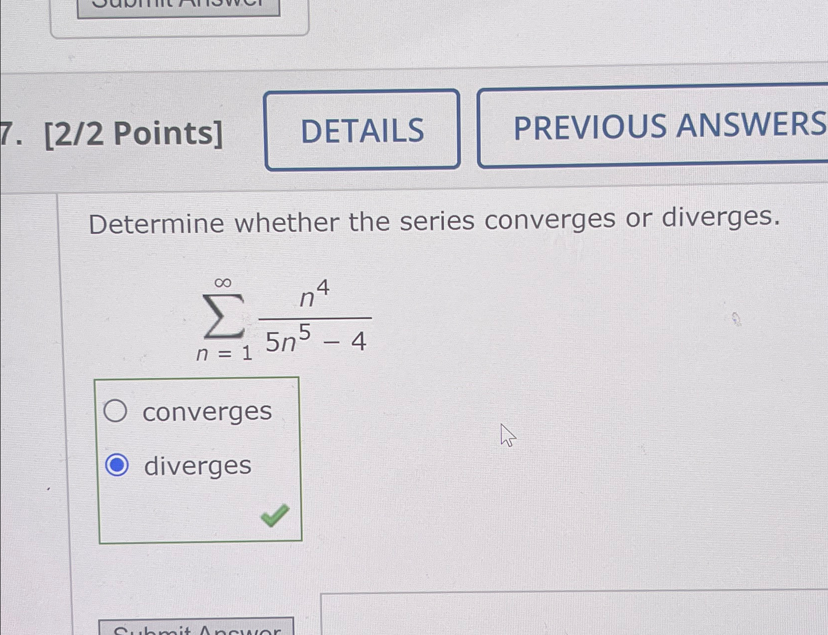Solved Can you explain why this is divergent . | Chegg.com