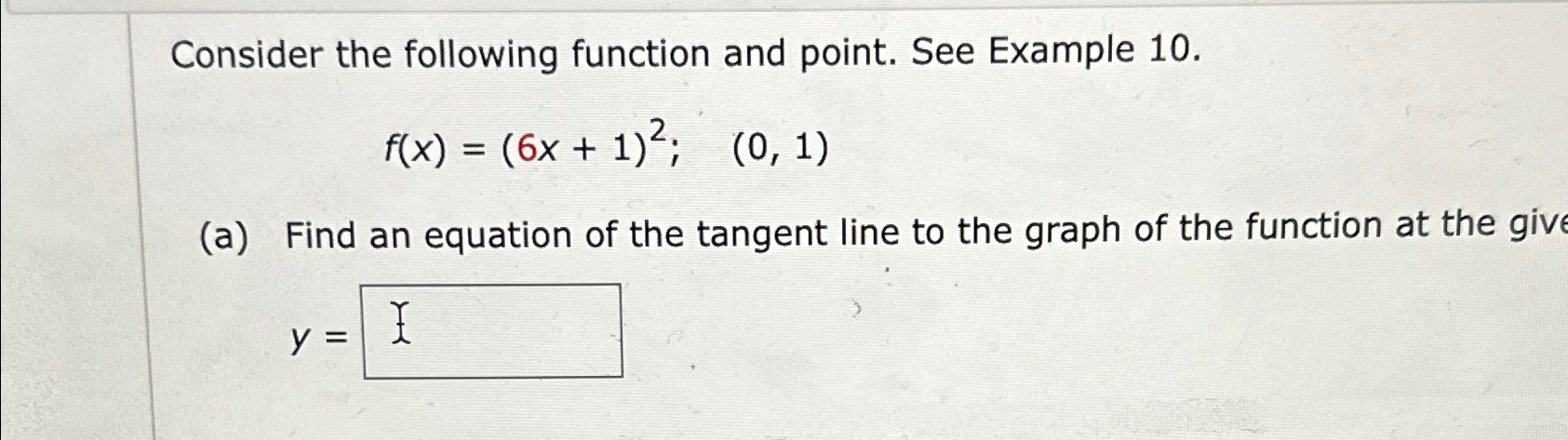 Solved Consider the following function and point. See | Chegg.com