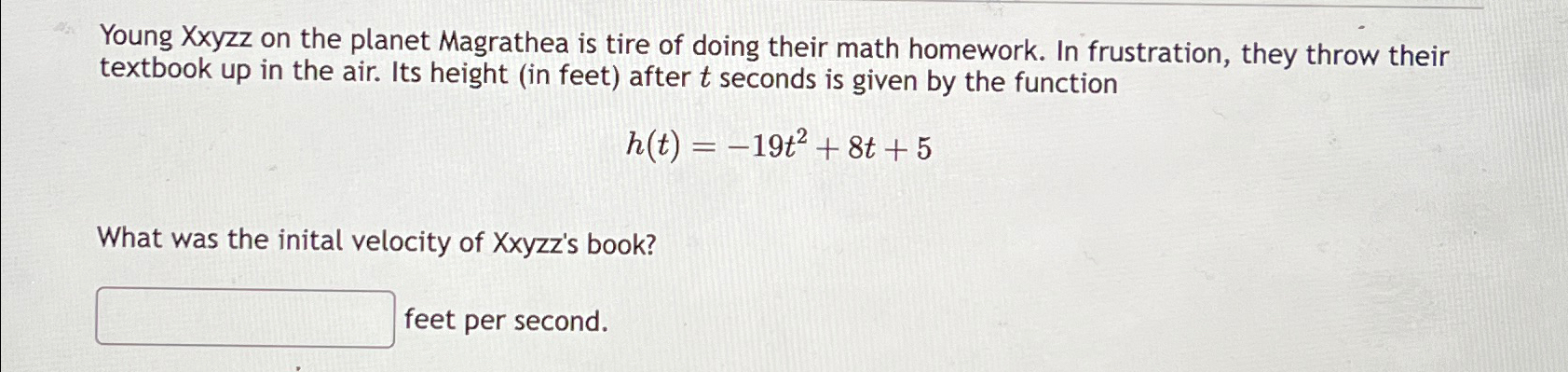 Solved Young Xxyzz on the planet Magrathea is tire of doing | Chegg.com