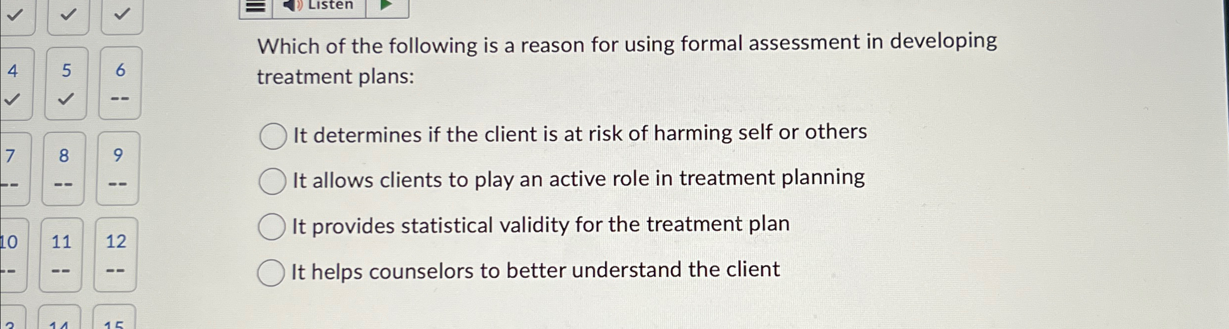 Solved Which of the following is a reason for using formal | Chegg.com