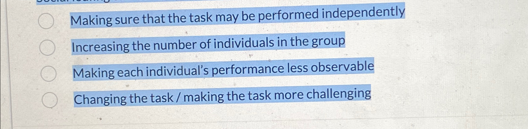 Solved Making sure that the task may be performed | Chegg.com