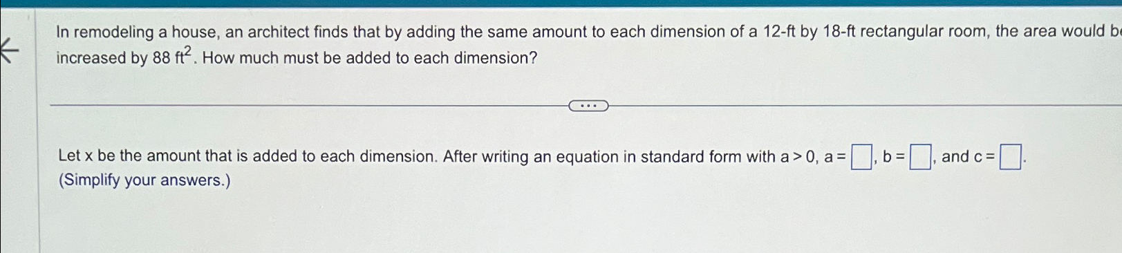 Solved In remodeling a house, an architect finds that by | Chegg.com