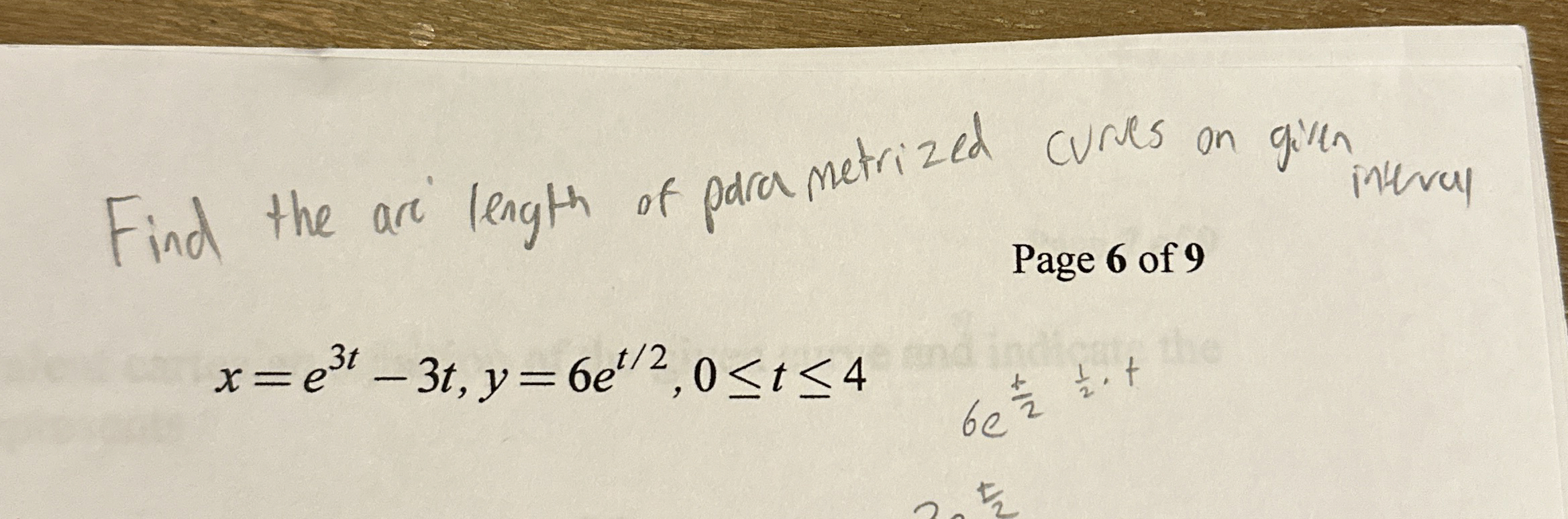 Solved Find the ac length of parametrized curves on | Chegg.com