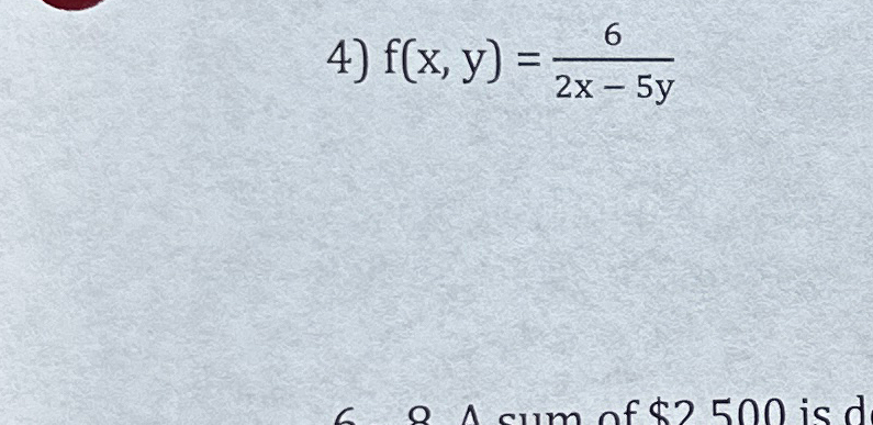 Solved determine the domain of wach function of the two | Chegg.com