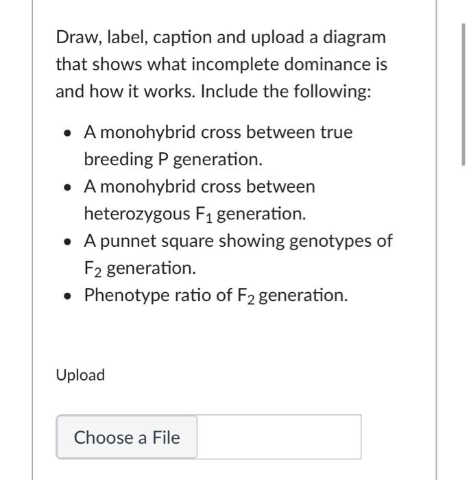 Solved Draw, label, caption and upload a diagram that shows | Chegg.com