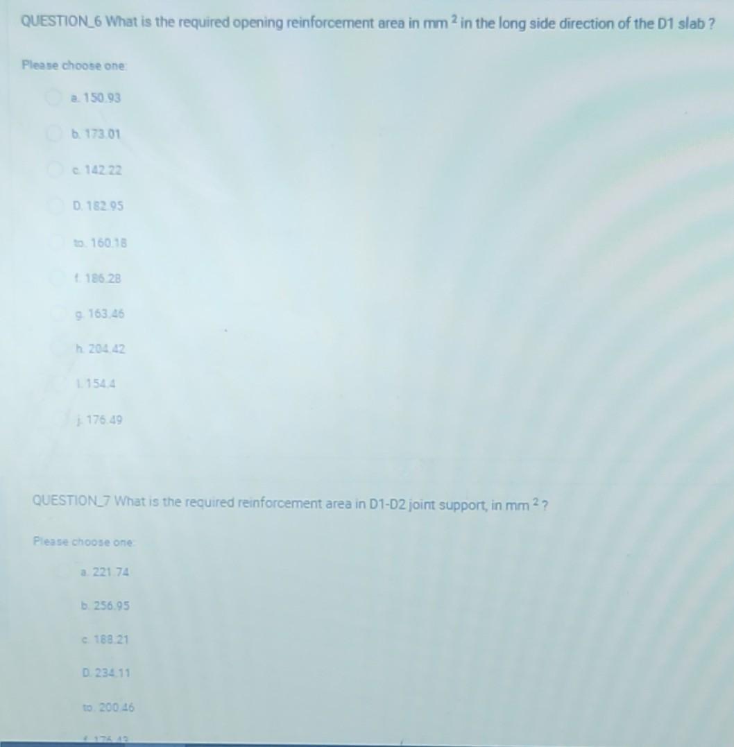Solved The formwork plan for the beamed floor of a building | Chegg.com