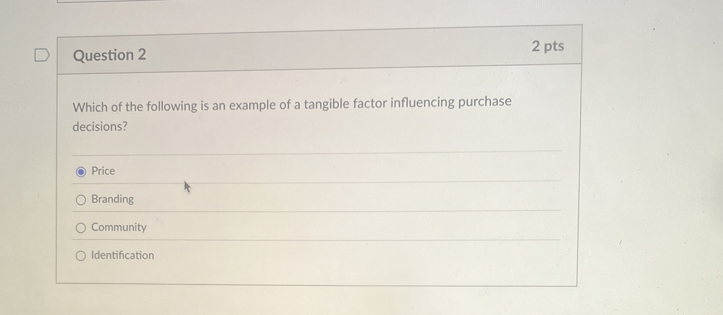 Solved Question 22 ﻿ptsWhich of the following is an example | Chegg.com