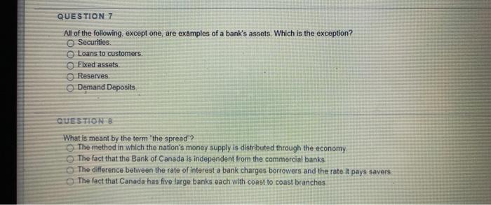 Solved QUESTION 3 All of the following except one are kinds | Chegg.com
