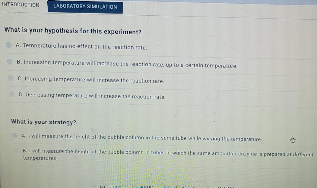 Solved INTRODUCTION LABORATORY SIMULATION What is your | Chegg.com