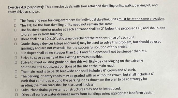 the scale is 30 feet for every 1 inch i need help on | Chegg.com